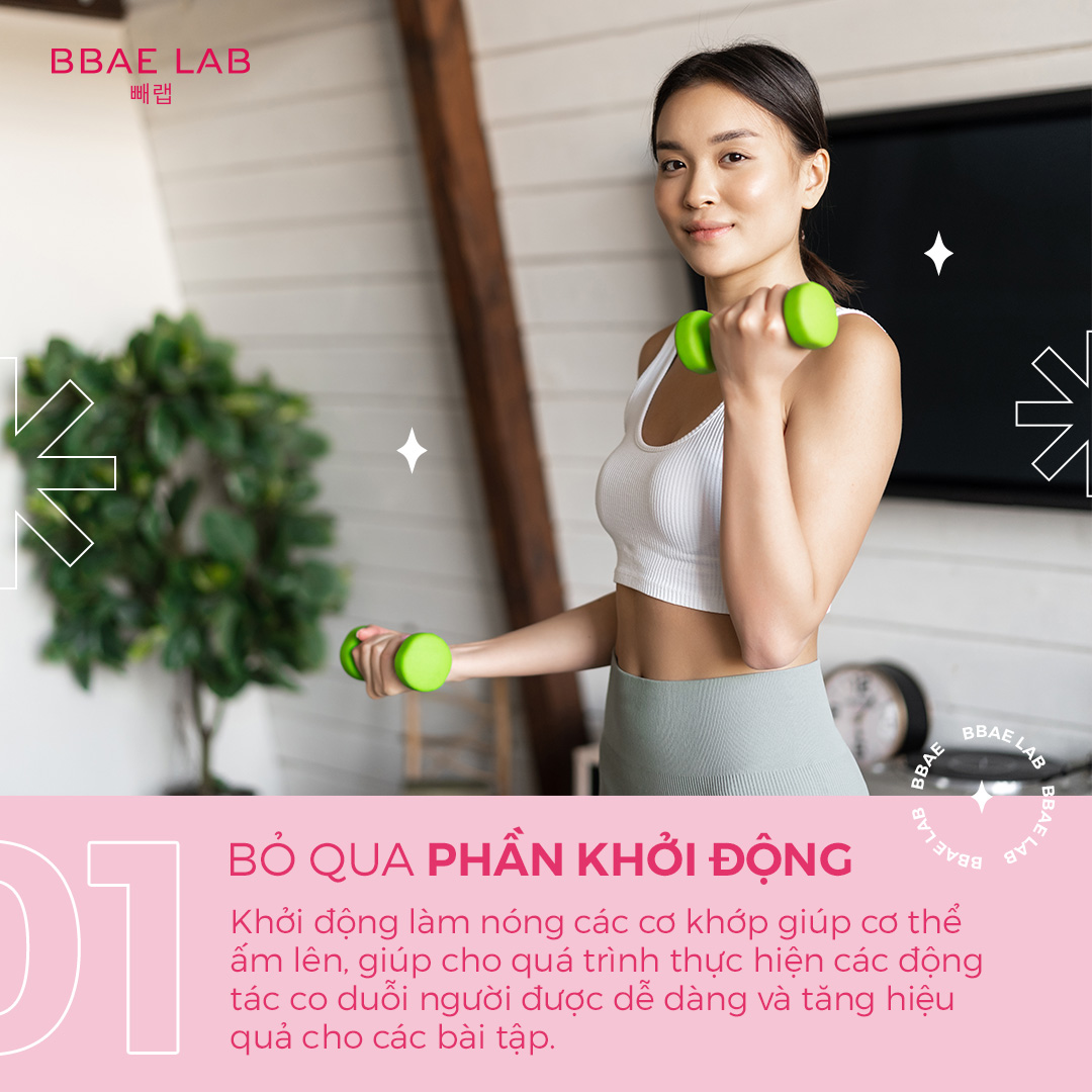 Những sai lầm TẬP BỤNG khiến bụng MÃI KHÔNG GIẢM - BBae Lab 빼랩